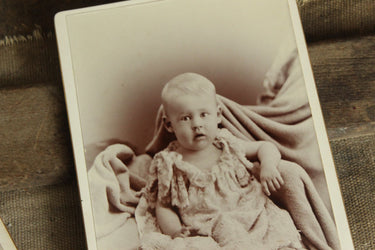 Vintage 1900s Edwardian Baby Photograph – Toadstool Farm Vintage